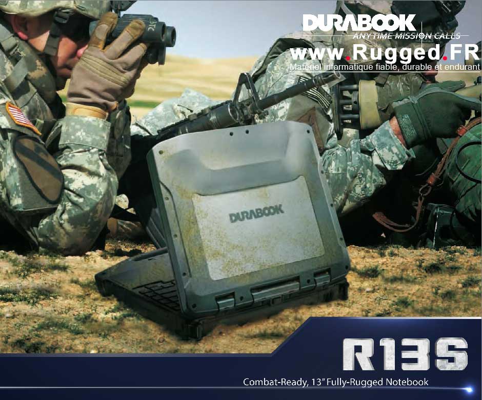 Ordinateur portable Ultra durci Etanche Durabook R8300